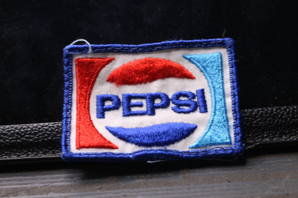 Pepsi - 70'S & 80'S Logo - Vintage - Embroidered - Soda - Cola - Patch ...