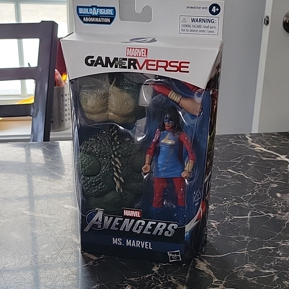 Marvel Legends Hasbro Abomination Gamerverse Baf Ms Marvel 6" Action F ...